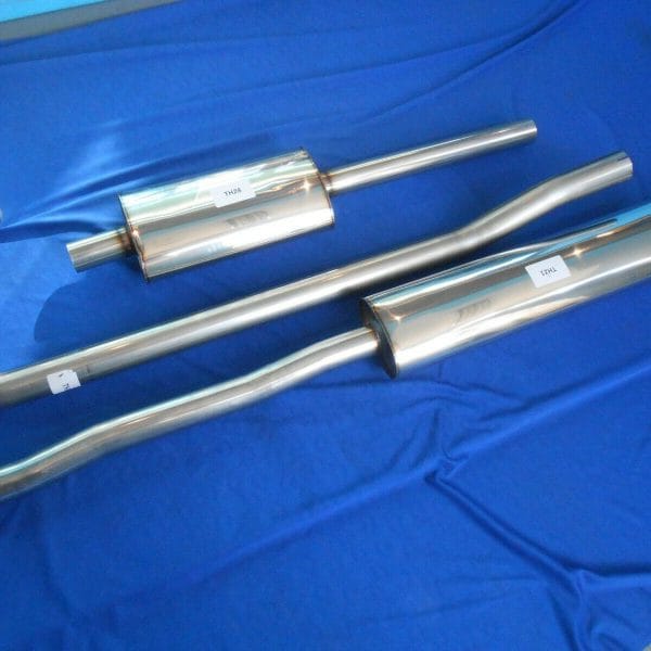 Standard Transverse Exhaust TR4A (Stainless Steel) - TR Shop Ltd